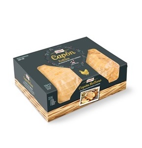 Capón relleno con mousse de foie trufado y arándanos | Coren